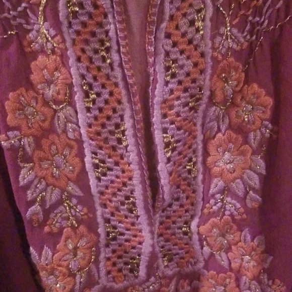 Mulberry | Tops | Mulberry Embroidered Blouse | Poshmark